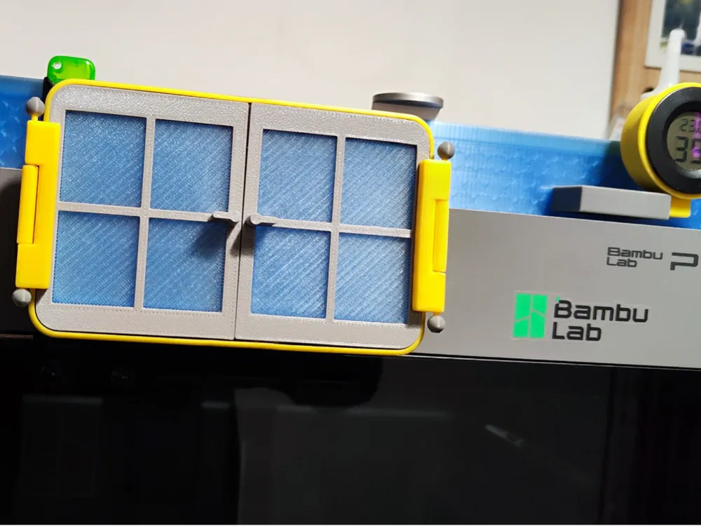 Screen protector for Bambu Lab P2S (window design) - Free 3D Print ...