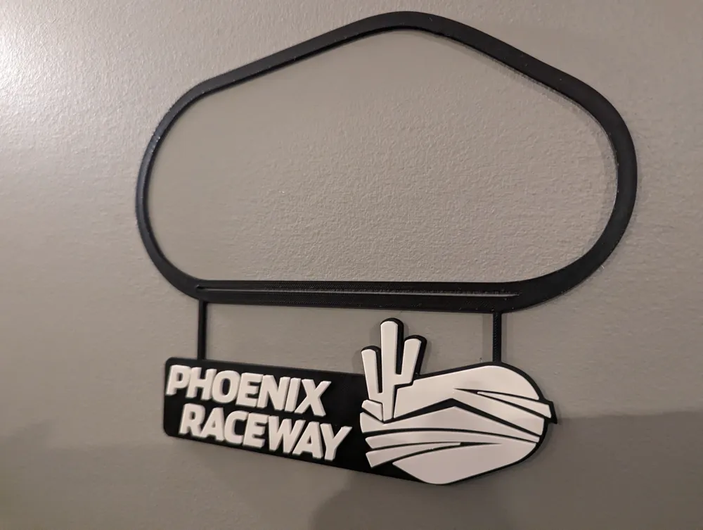 Phoenix International Raceway Track Map With Nameplate by dakjones82 ...