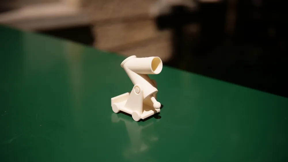 Working autoloading Cannon (Print-In-Place) Remixed by Makkuro - MakerWorld