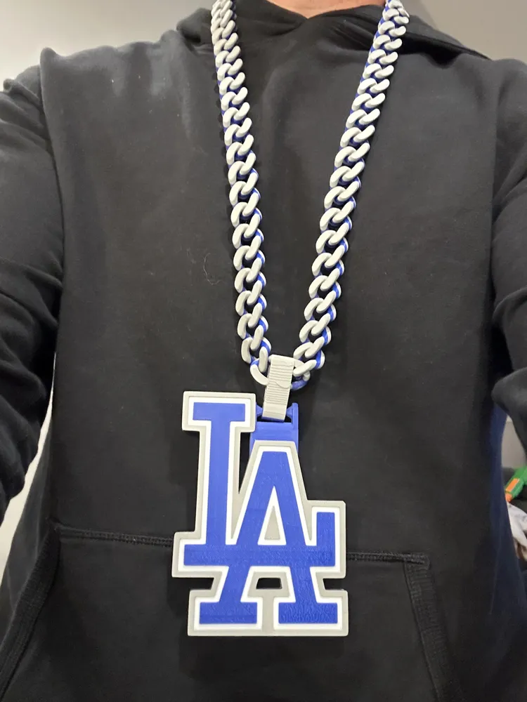 LA Dodgers Chain by Sgambaro MakerWorld: Download Free 3D Models