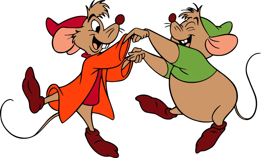 Wall art - Gus and Jaq from Cinderella by JZA3D. - MakerWorld