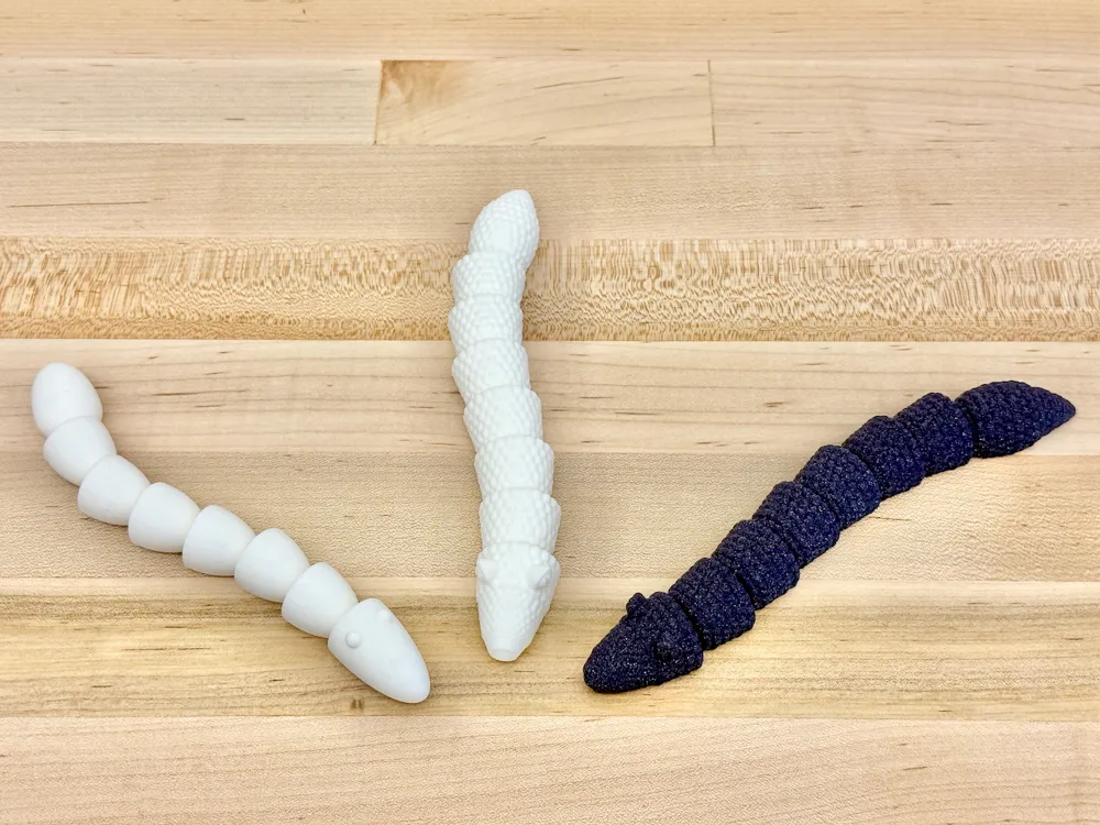 Learn How To Create Your Own Articulated Snake - Free 3D Print Model ...