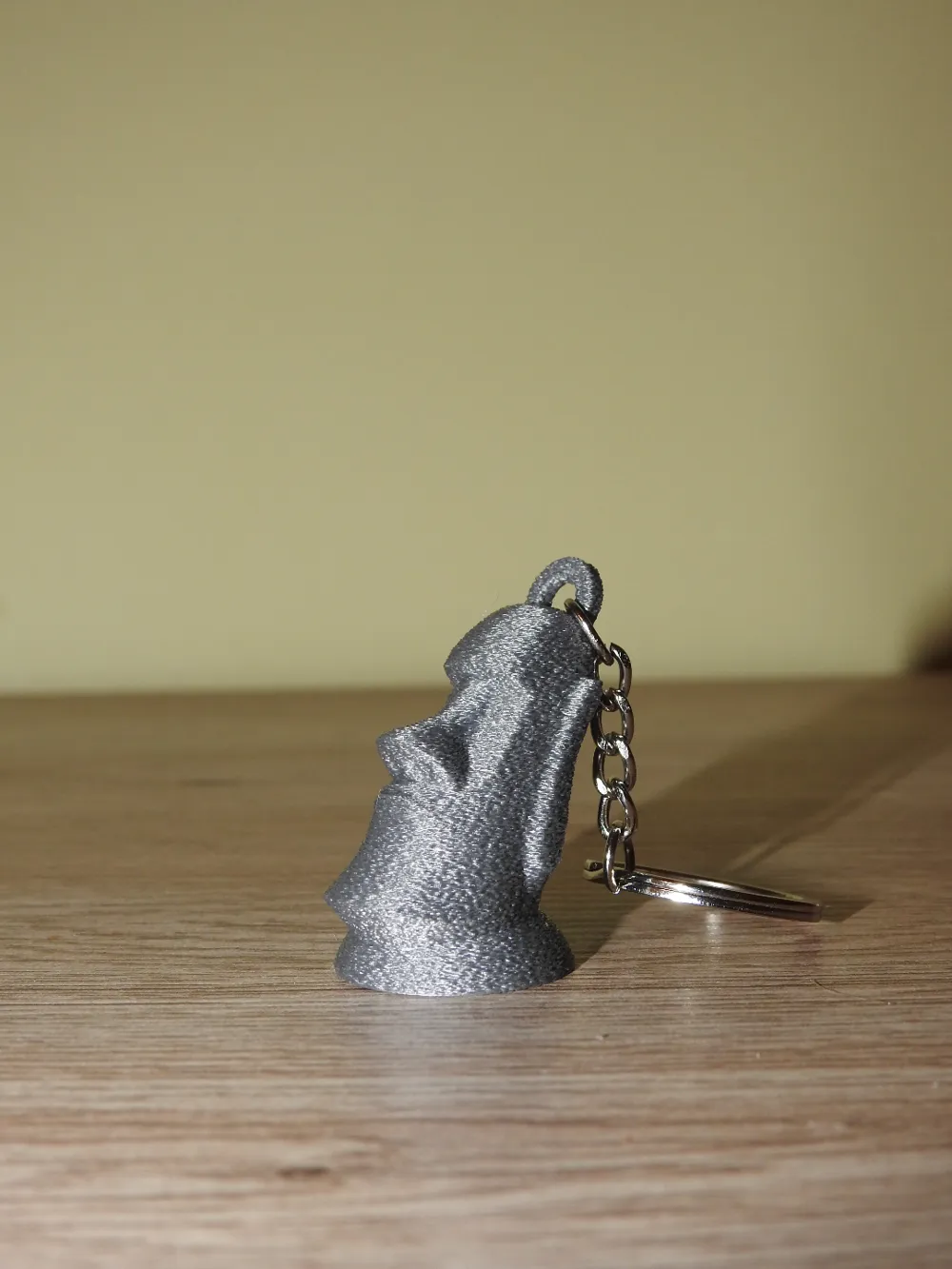 Textured Moai Keychain – Stone Effect by MauroJanusic - MakerWorld