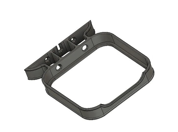 Secure KVD21 Mount with Cable Management - Free 3D Print Model - MakerWorld