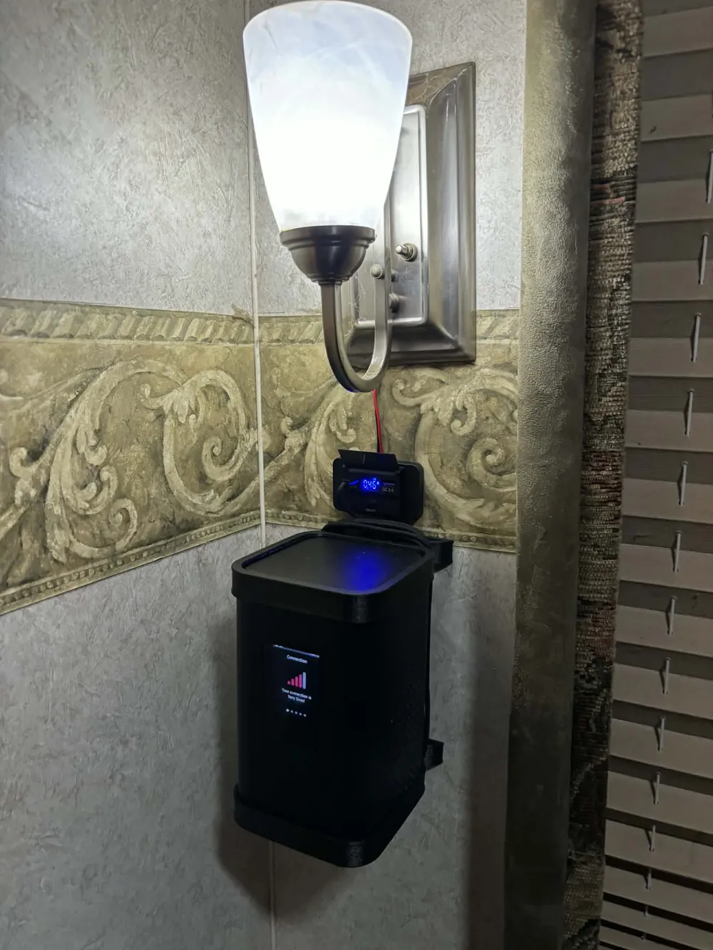 Soporte Seguro KVD21 con Gestión de Cables - Modelo de impresión 3D ...