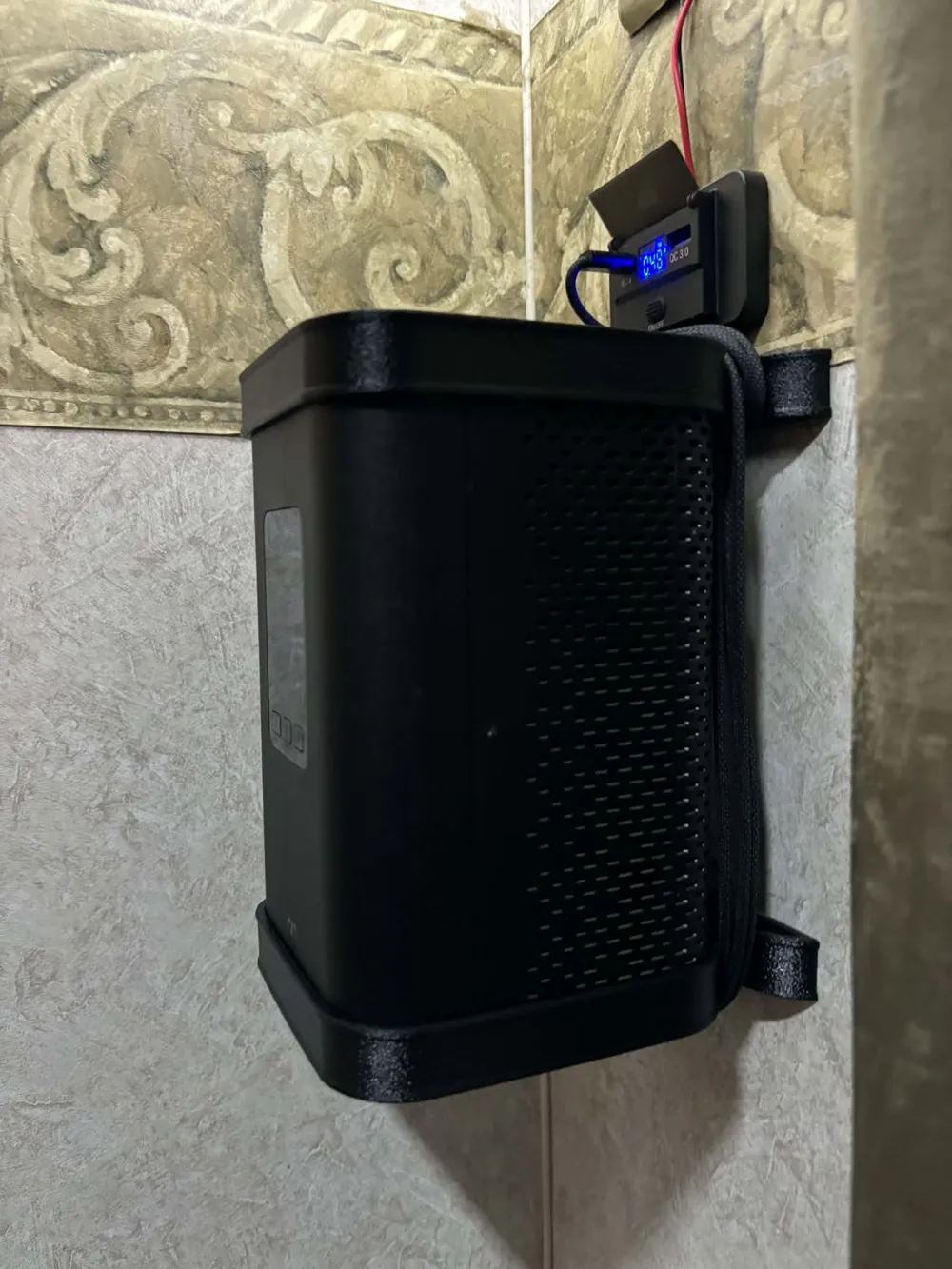 Soporte Seguro KVD21 con Gestión de Cables - Modelo de impresión 3D ...