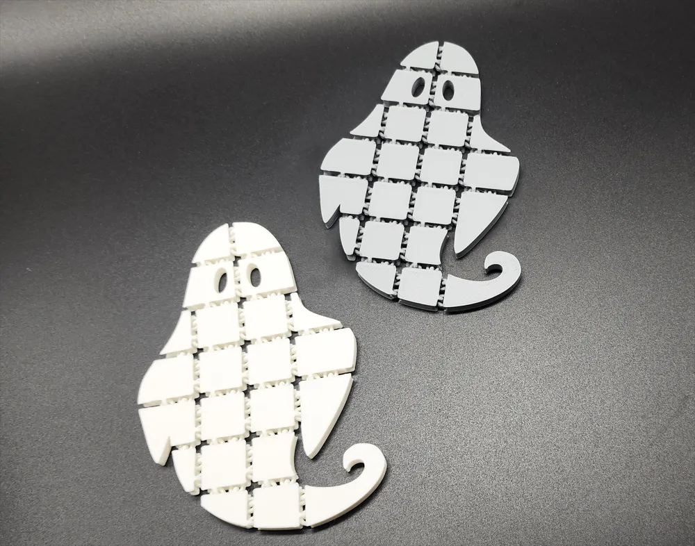 Ghost - Flexible Halloween Fabrics by Triple G Workshop - MakerWorld