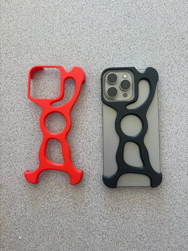 iPhone 16 Pro Skeleton Case - Free 3D Print Model - MakerWorld