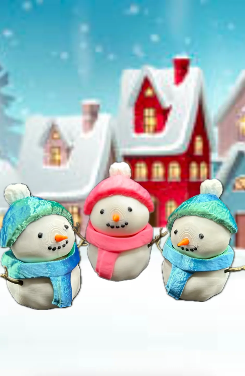 Cute little Snowman by Meyerhouse MakerWorld: Download Free 3D Models