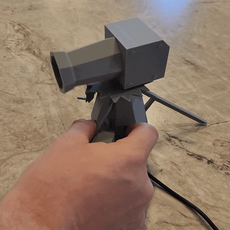 Runescape Dwarf Mini Cannon - Motorized Ver 2.0 - Free 3D Print Model ...