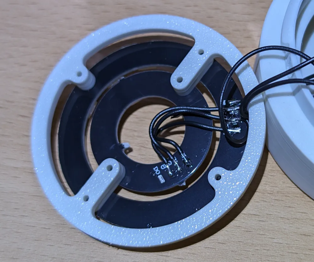 LED Lamp 001 WLED Adapter 2 - 12 and 8 ring by bastian123f - MakerWorld