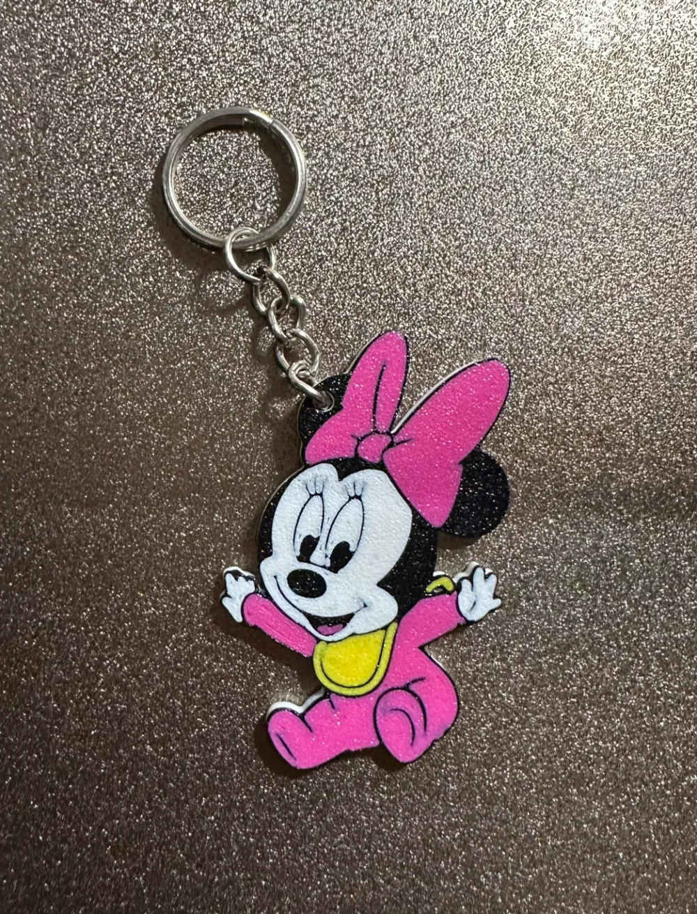Baby Minnie Mouse Keychain by Argrafic - MakerWorld
