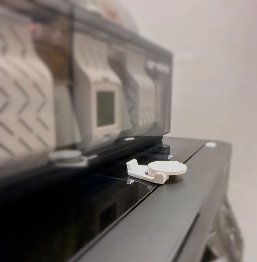 Top Lid Lifter / Glass Riser For Bambu Lab P1/X1 - Free 3D Print Model ...