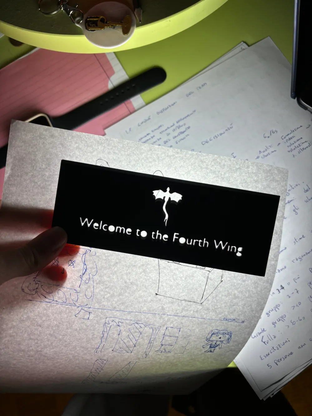 welcome to the fourth wing bookmark by Prindream 3D MakerWorld: Download Free 3D Models