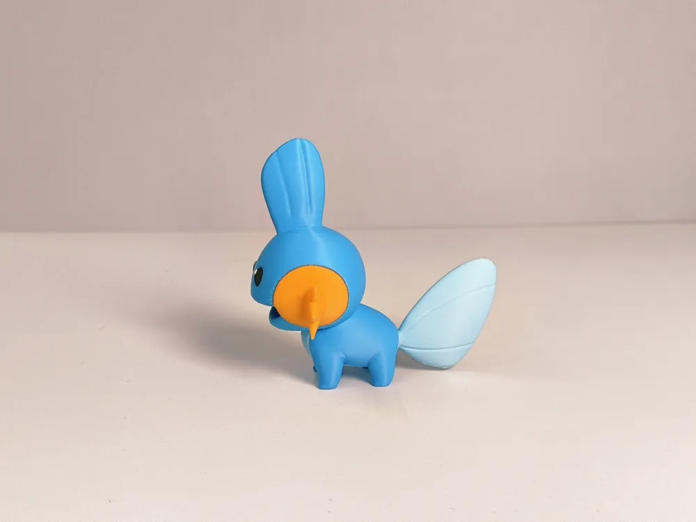 Pokemon Generation 3 #0258 Mudkip Multicolor Model - Free 3D Print ...