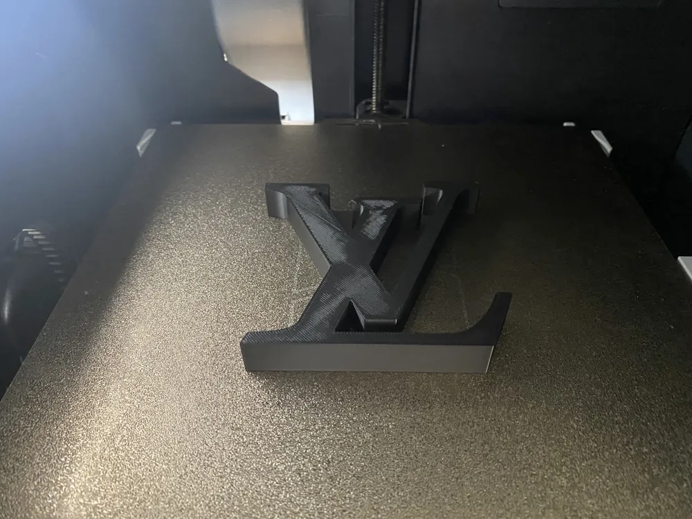 Louis Vuitton Logo Stand by 3D Brothers MakerWorld: Download Free 3D Models