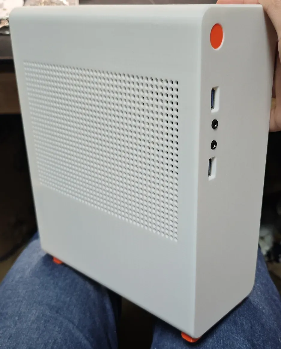 ITX case compatible with TFX power supply Mingfan 795ise 790se 7945HX ...