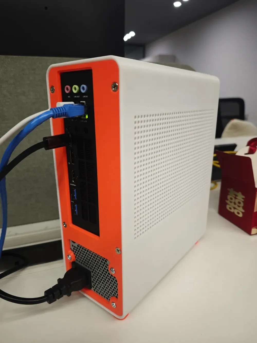 ITX case compatible with TFX power supply Mingfan 795ise 790se 7945HX ...