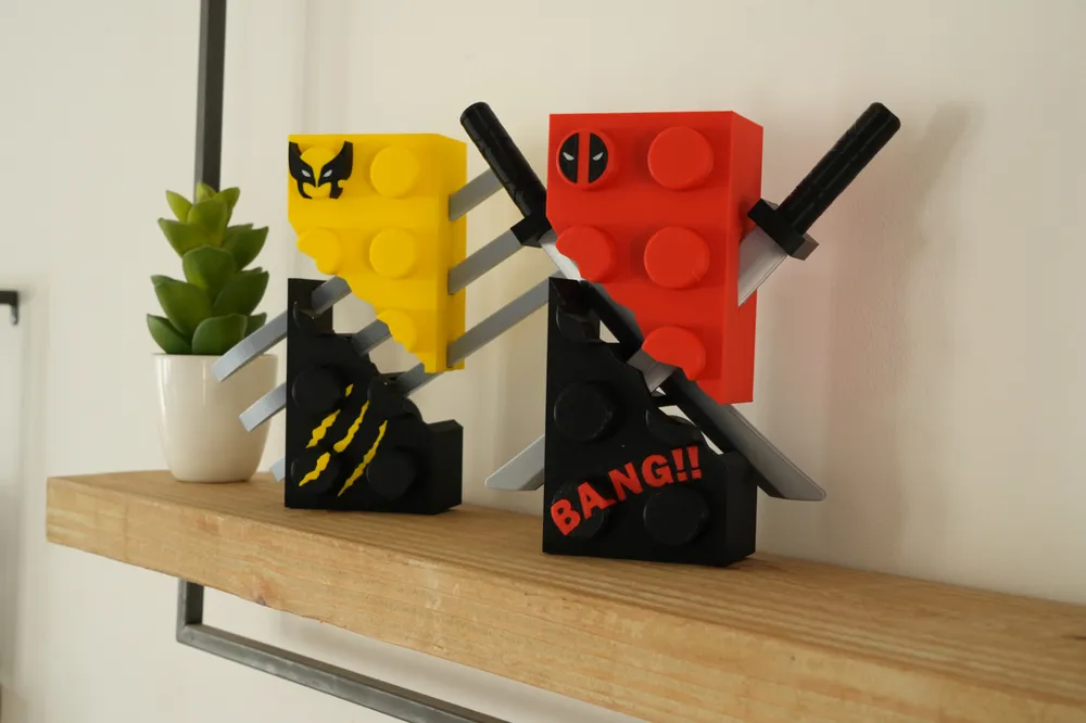 Broken Brick Deadpool Edition ( NO AMS ) by Quoiprint MakerWorld ...