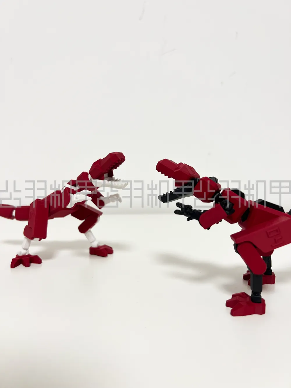 Série de Dinossauros Mecha Quatro — 04 T-Rex Mecha Remasterizado ...