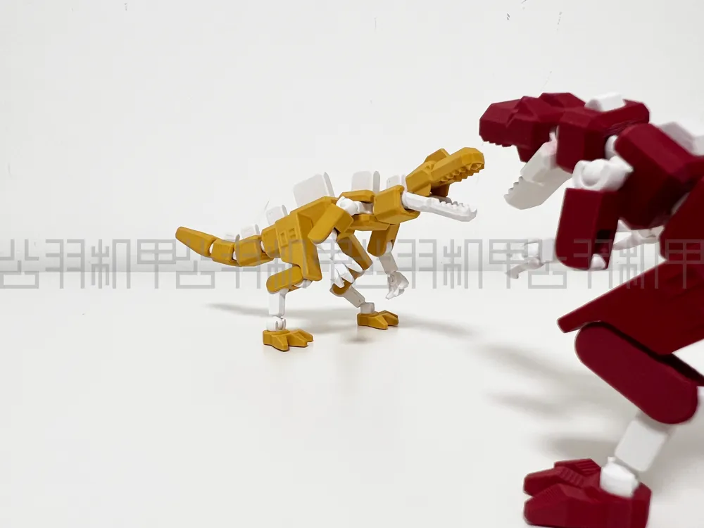 Série de Dinossauros Mecha Quatro — 04 T-Rex Mecha Remasterizado ...