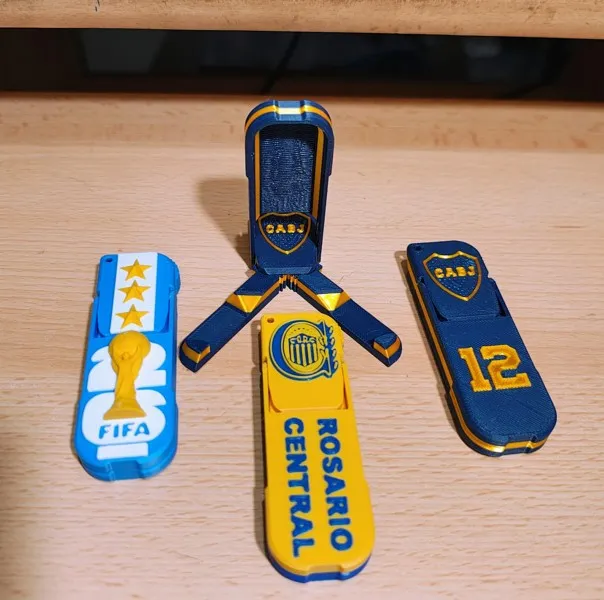 Argentina Cell Phone Holder Keychain - Free 3D Print Model - MakerWorld