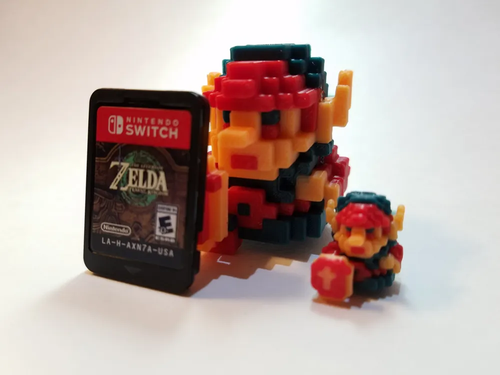 Voxel Link 8-Bit by N426 - MakerWorld