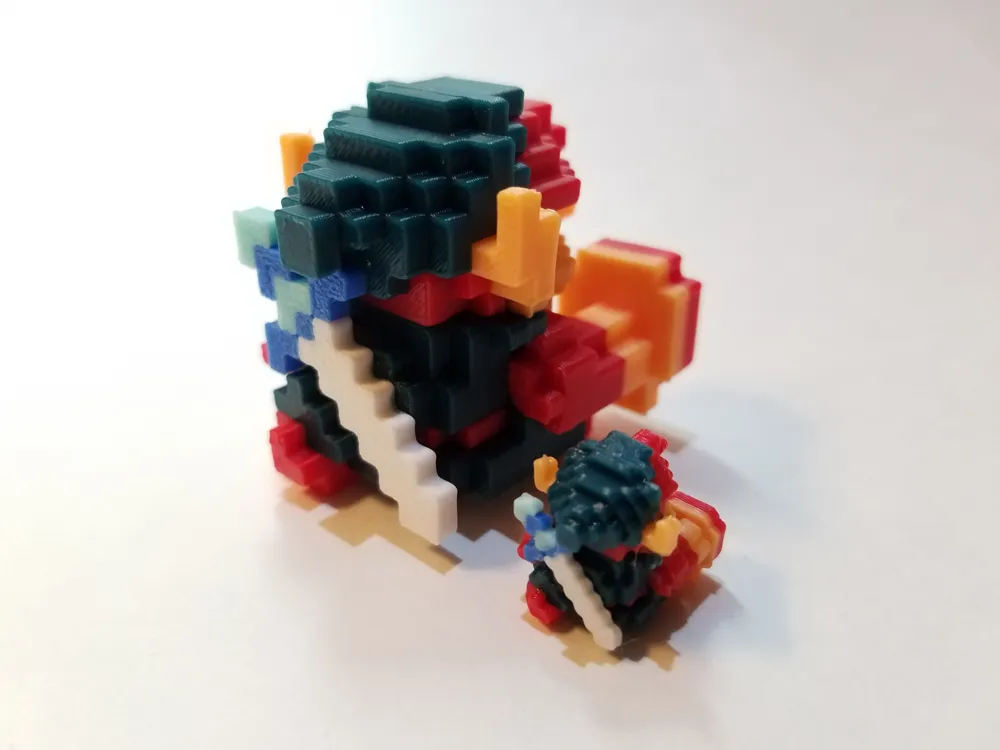 Voxel Link 8-Bit by N426 - MakerWorld