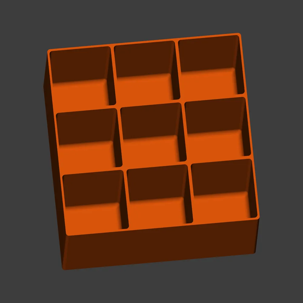 Cable Box Grid 1x1-5x5 Variations Parametric - Free 3D Print Model ...