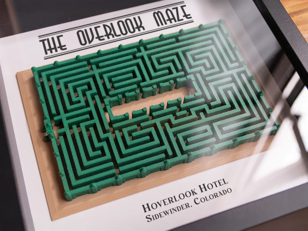 The Shining's Hedge Maze by weah86 MakerWorld: Download Free 3D Models