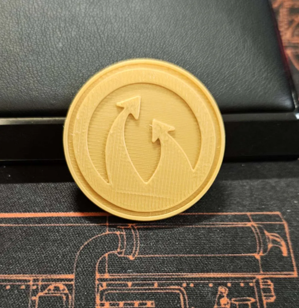 World of Tanks Gold/Credit - Free 3D Print Model - MakerWorld