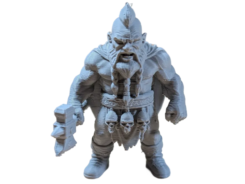 DnD Dwarf Male Berserker by Alan-and-Jordi MakerWorld: Download Free 3D ...