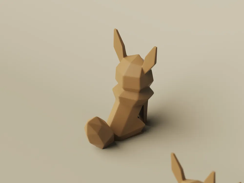 Low-poly Eevee - Remastered by flowalistikMakerWorld: Download Free 3D ...