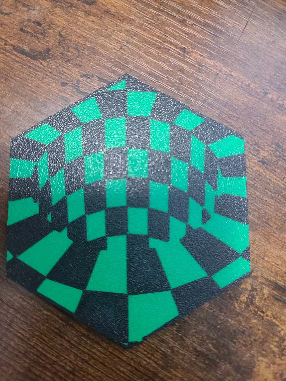 Optical illusion coaster by jkmayfield26 - MakerWorld