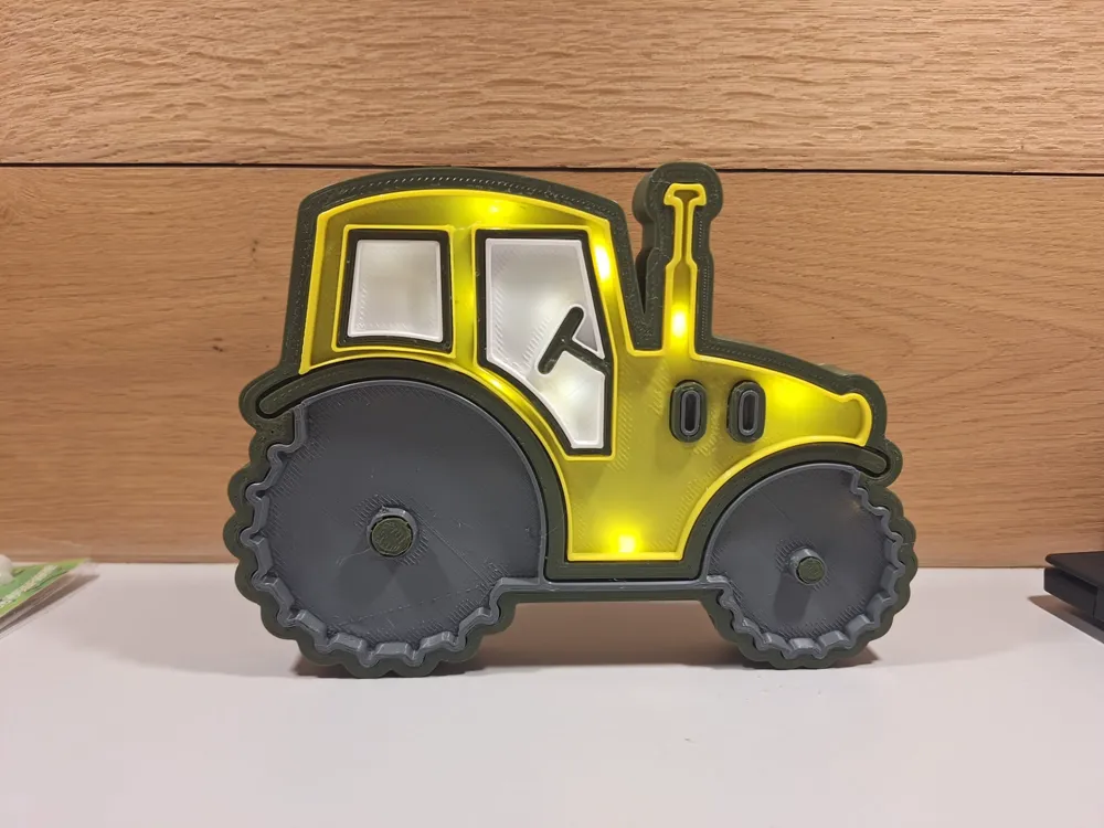 Tractor Lamp Trecker Lampe by ceylan.dar - MakerWorld