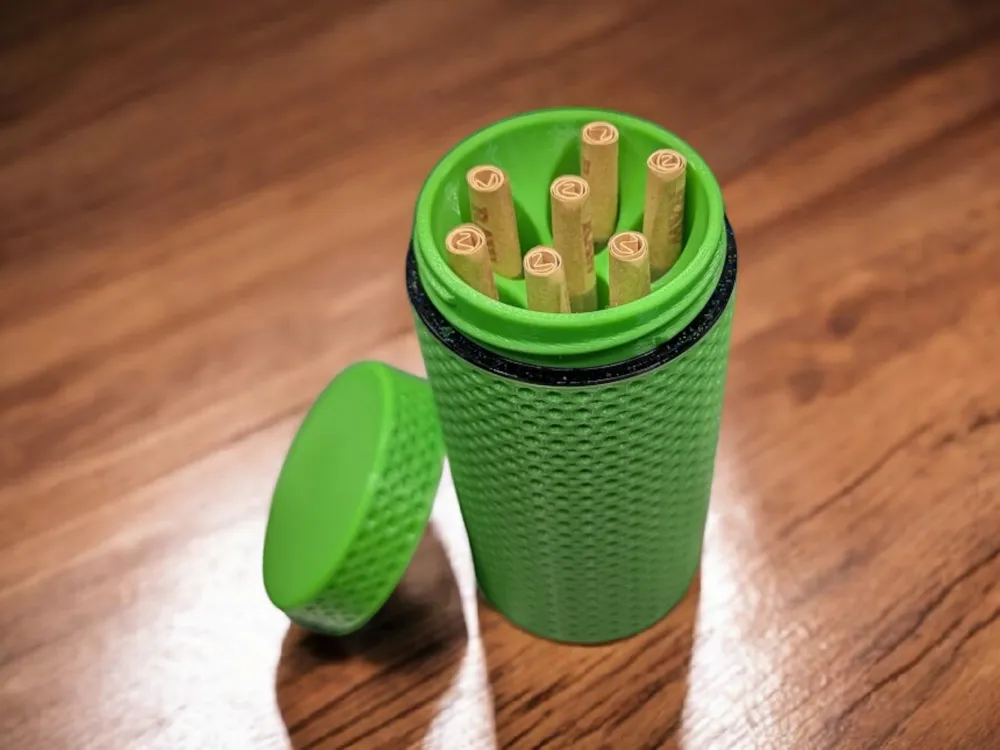 StashMate Magnum - 7x Joint Jar - 83mm by Quantum Print Labs MakerWorld ...