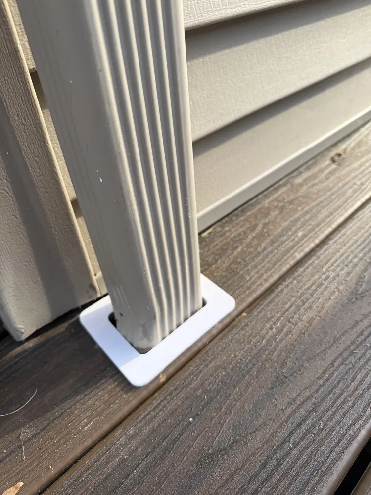 Downspout Deck Flange by BillybrownR MakerWorld: Download Free 3D Models