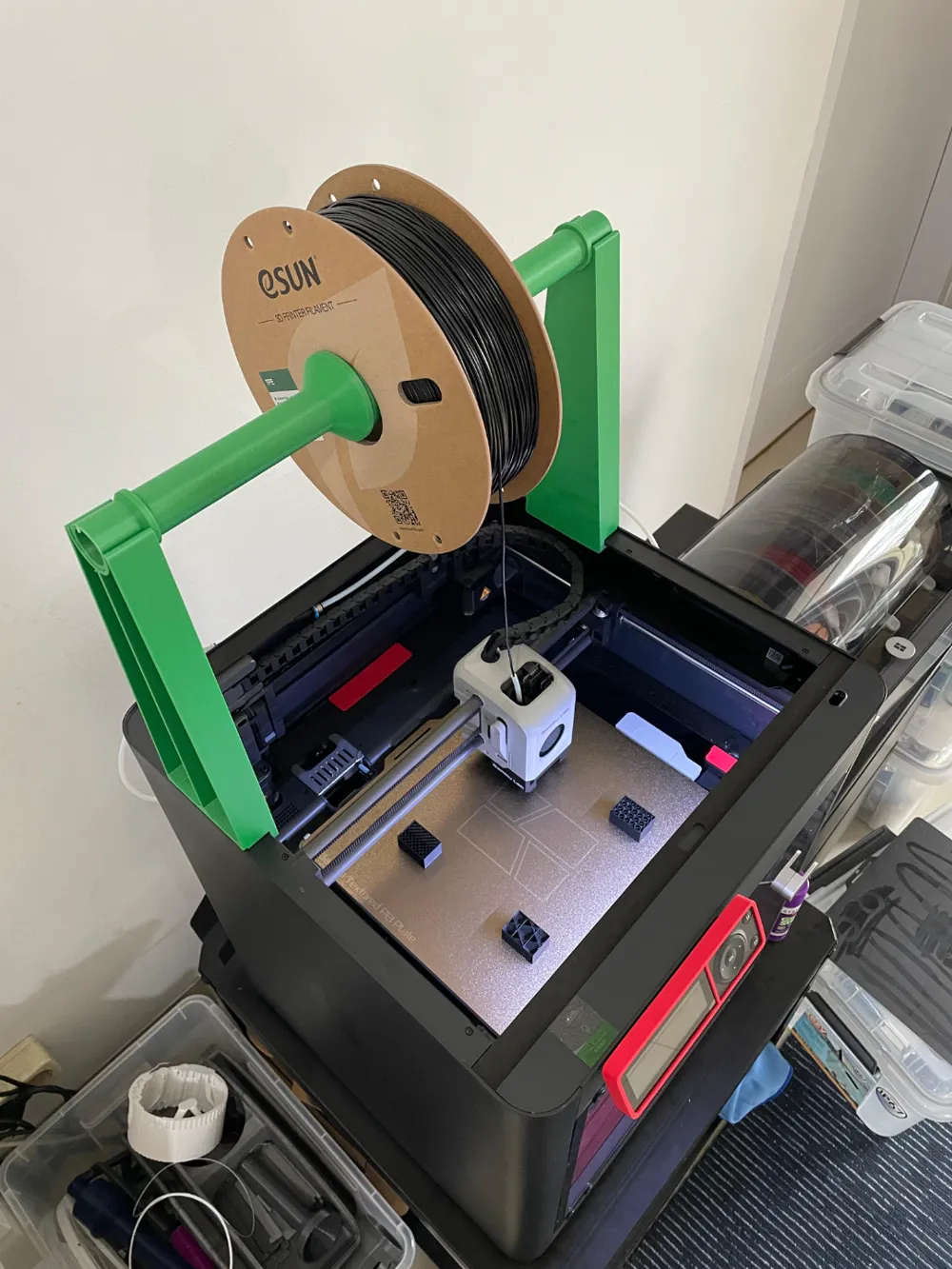 P1 Top Spool Holder for Flexible Materials v3.1 by ATSF MakerWorld ...