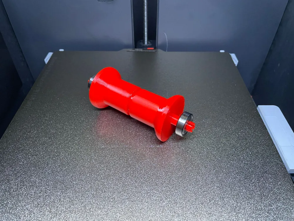 P1 Top Spool Holder for Flexible Materials v3.1 - Free 3D Print Model ...