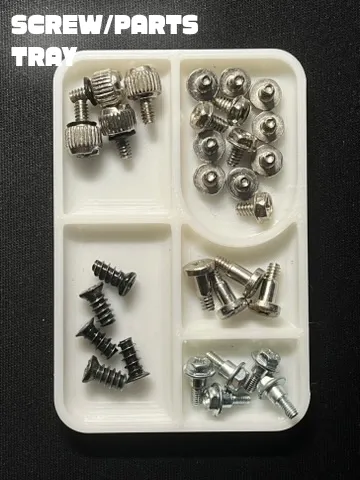 Screw Component Parts Tray Organiser by CXDESIGNS - MakerWorld