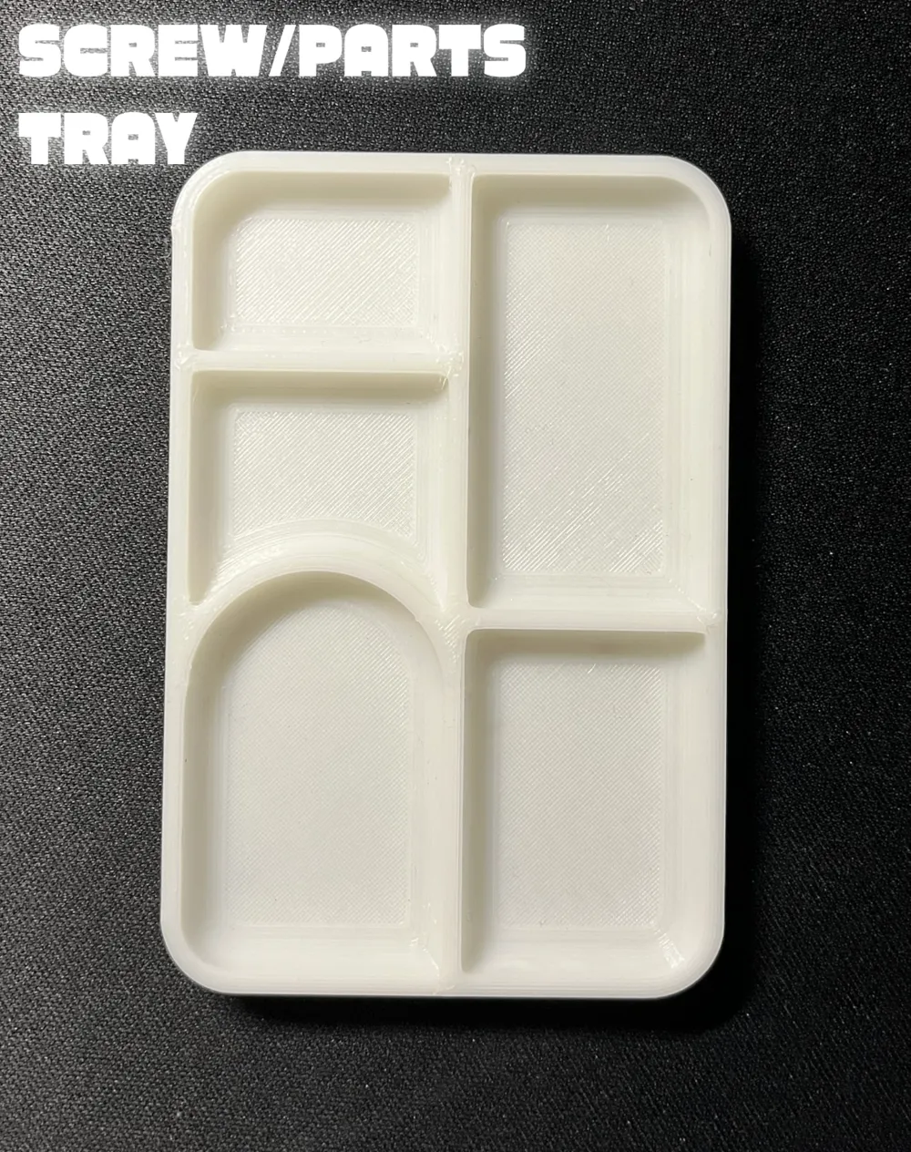 Screw Component Parts Tray Organiser by CXDESIGNS - MakerWorld