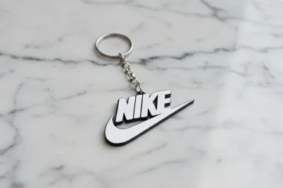 Nike Logo Keychain (Multicolor option available) - Free 3D Print Model ...