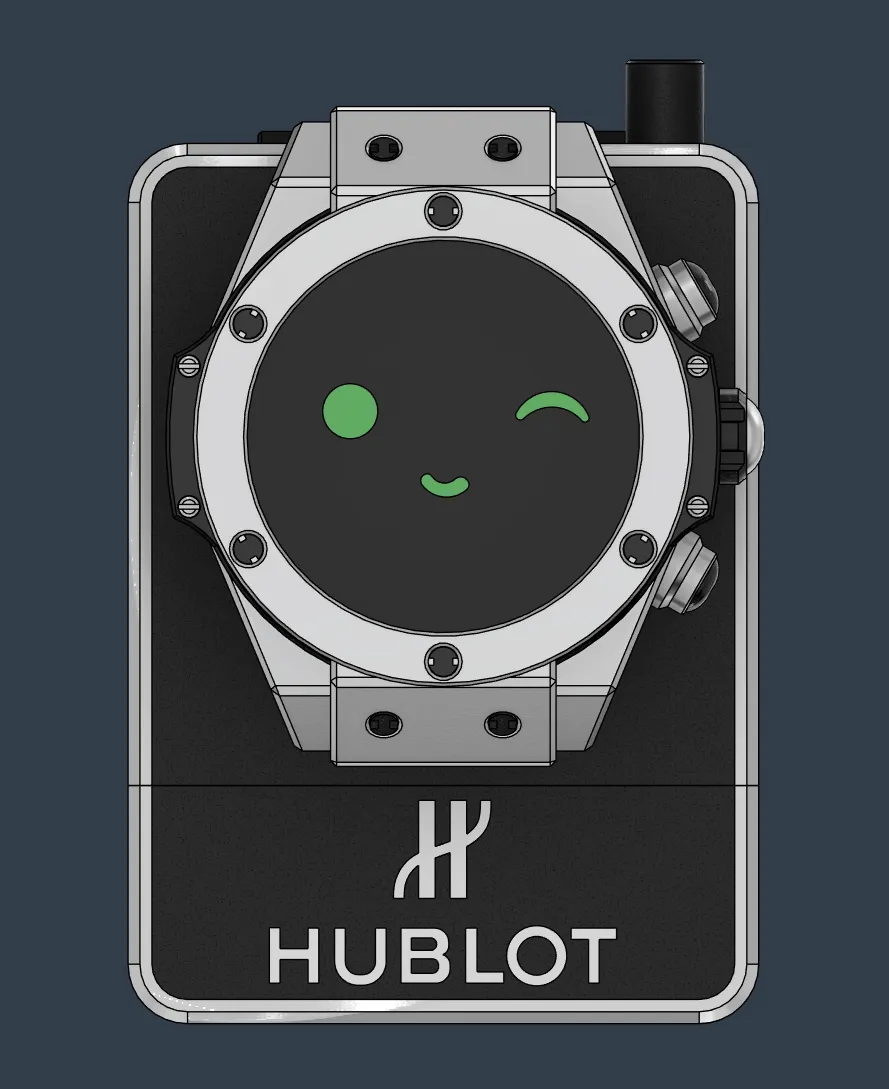 A1 / A1 mini PANDA KNOMI (Front Cover -Hublot ver) - Free 3D Print ...