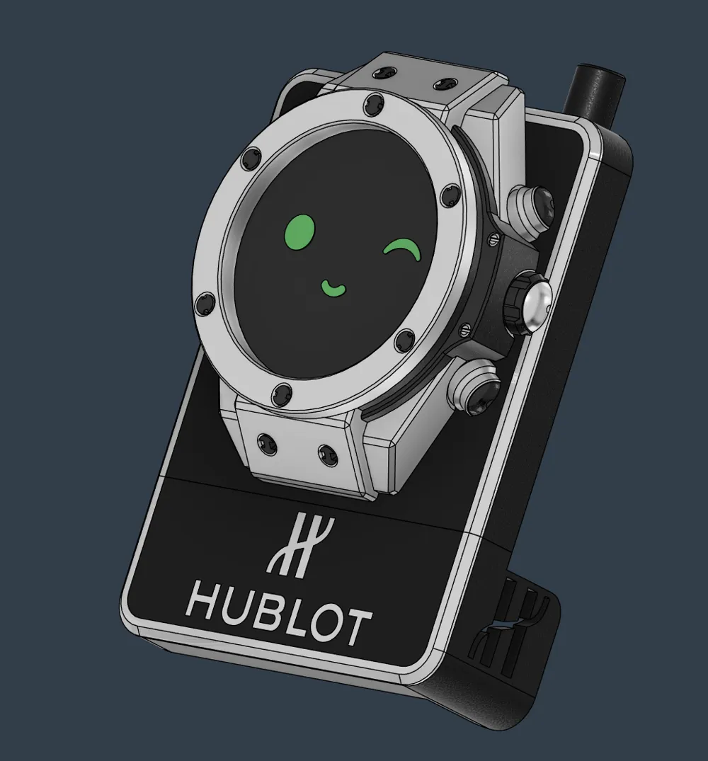 A1 / A1 mini PANDA KNOMI (Front Cover -Hublot ver) - Free 3D Print ...