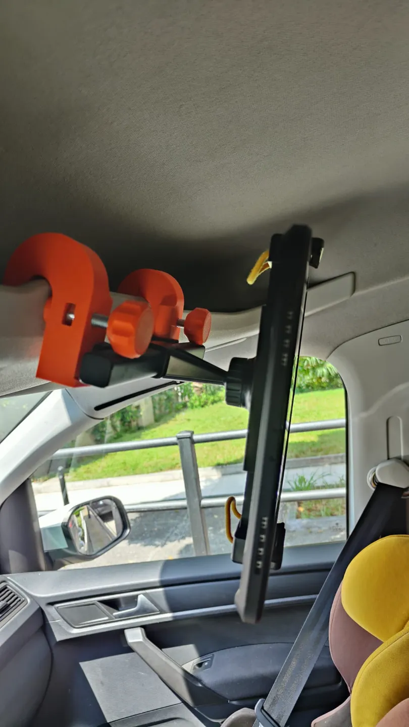 VW Volkswagen Caddy 4 Tablet support - Free 3D Print Model - MakerWorld