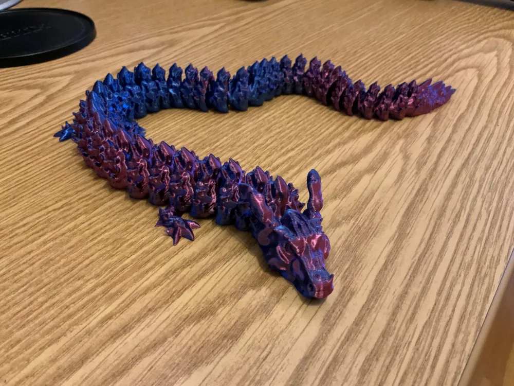 Flexi dragon (Dragon) - Free 3D Print Model - MakerWorld
