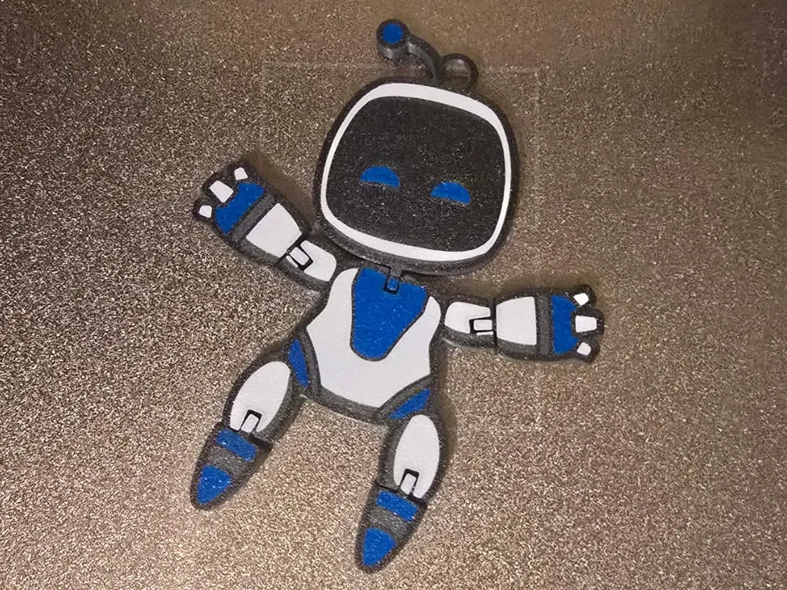 Artikulierter Astrobot-Schlüsselanhänger – Kostenloses 3D-Druckmodell – MakerWorld