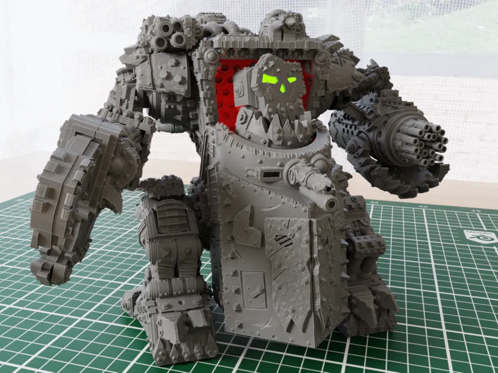 Gorkanaut WH40K - Free 3D Print Model - MakerWorld