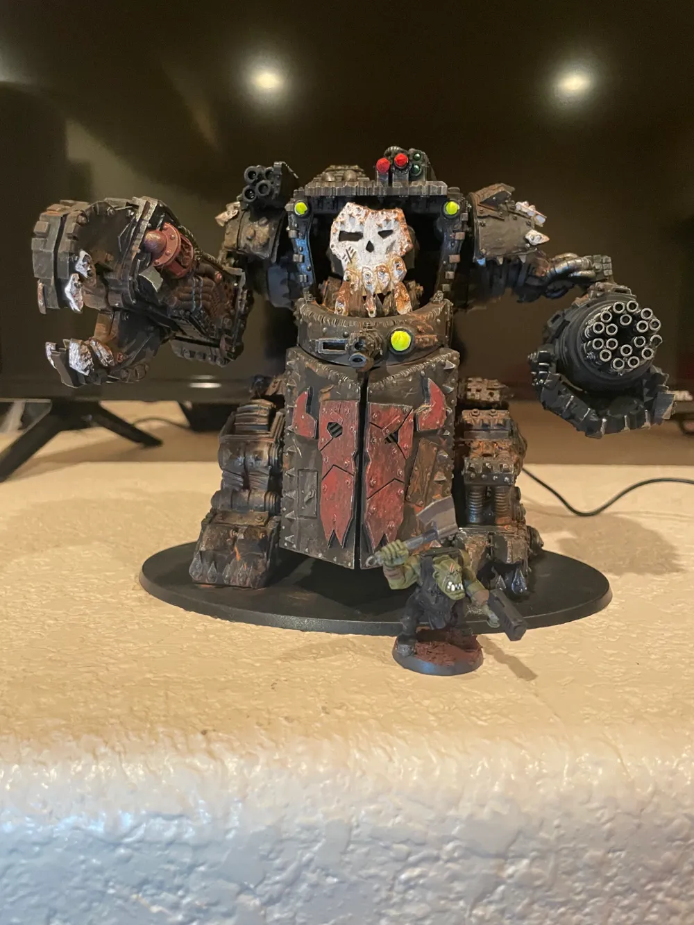 Gorkanaut WH40K - Free 3D Print Model - MakerWorld
