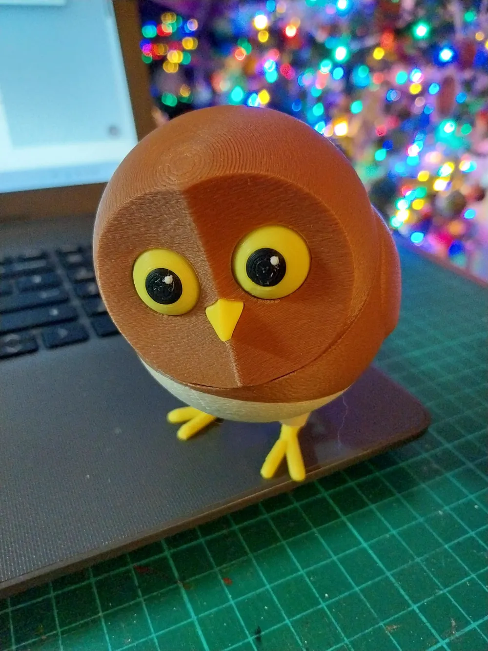 eye inserts for fluffy birds owl by Hatchers - MakerWorld